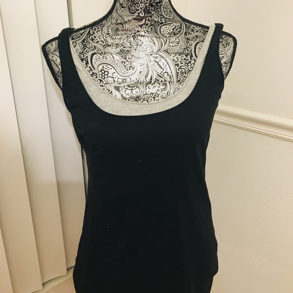 ASOS | Tops | Asos 2 Tanks Black And Gray Both Size 2 | Poshmark